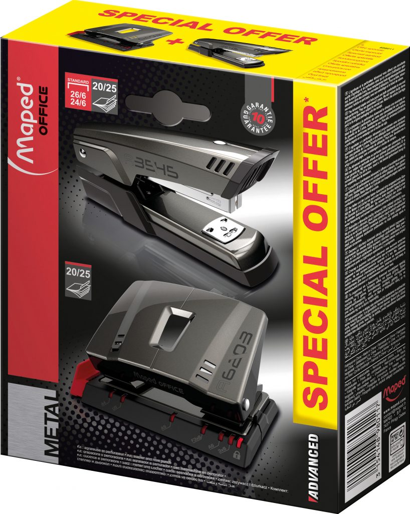 Set ADVANCED Locher + Hefter – Maped Germany